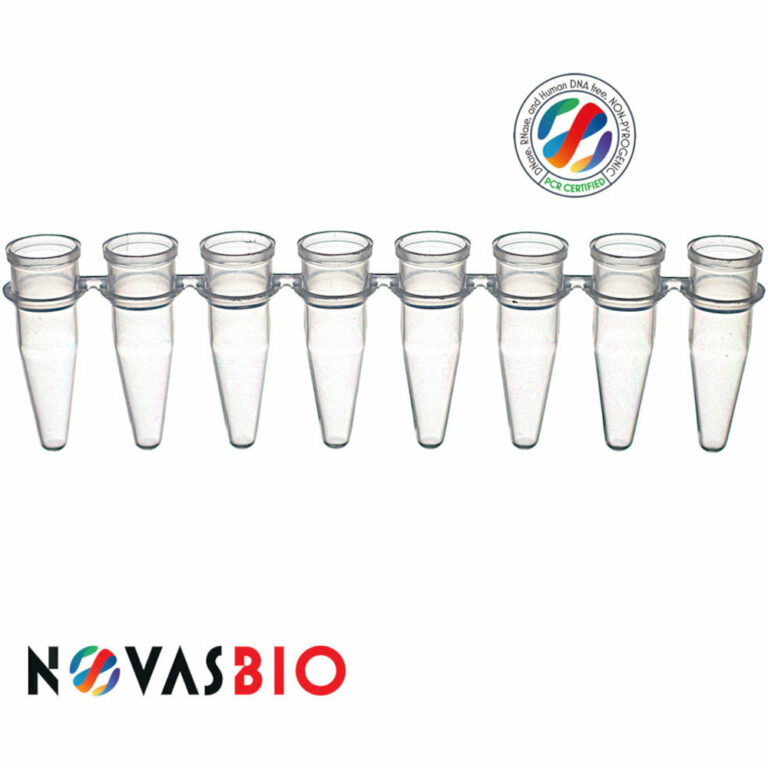 0.2ml PCR 8-Strip Tubes - Thistle Scientific